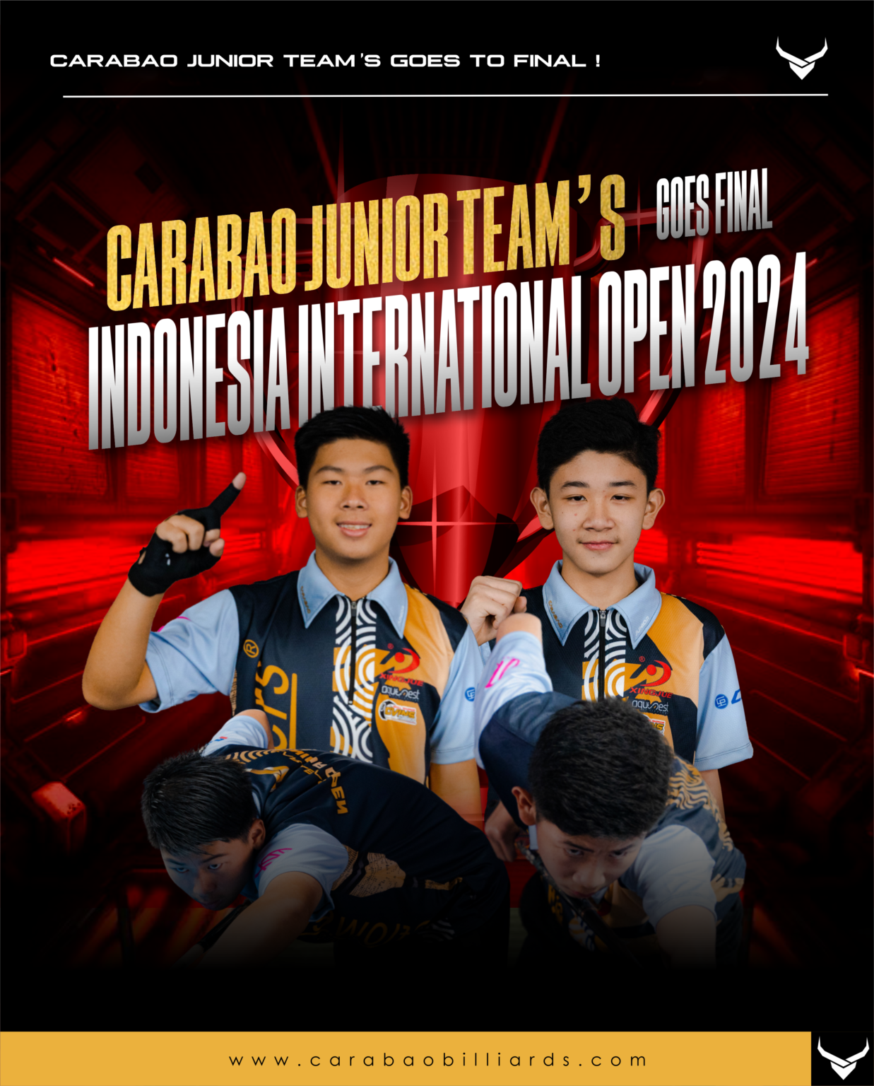 Kedua Pemain Junior Carabao Billiards Indonesia Lolos ke Babak Final ...
